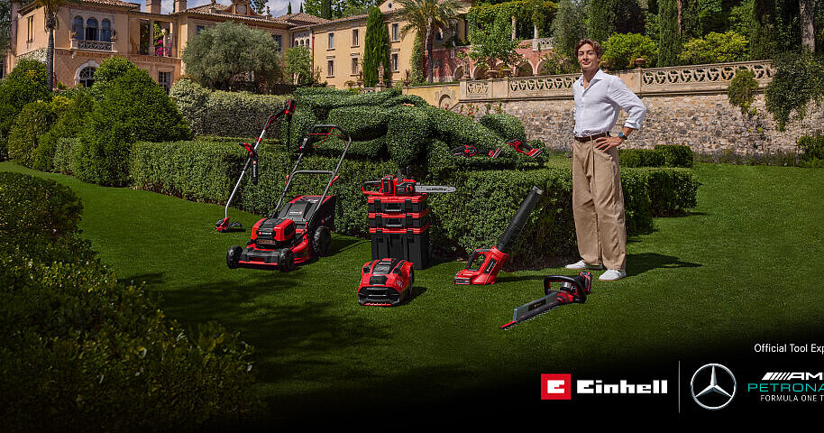 George Russell & Einhell: Puterea F1 pentru tine | Einhell.ro